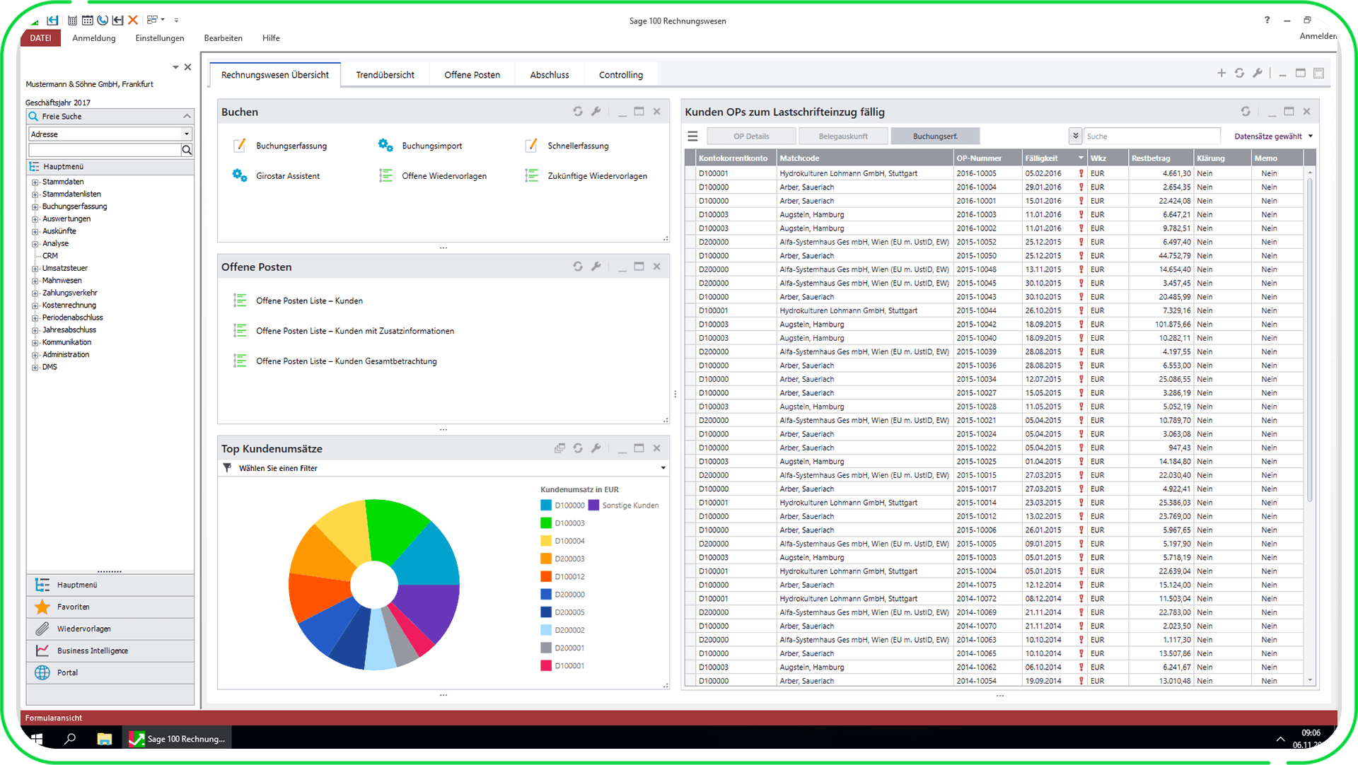 Rechnungswesen Software von Sage für KMU