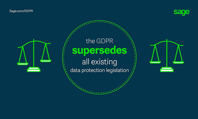 GDPR Legislation - Regulation Overview Summary | Sage UK