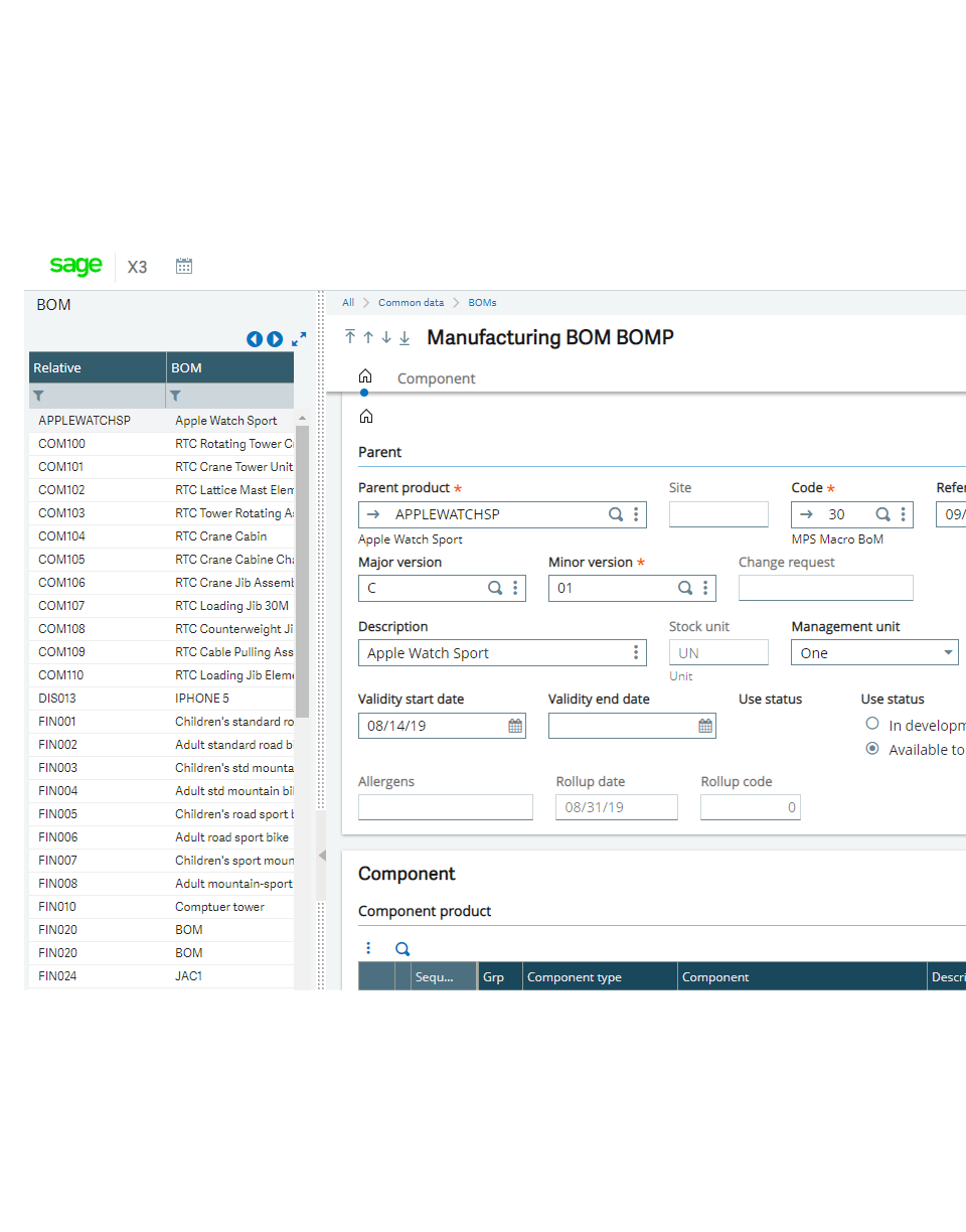 Sage Business Cloud X3 for Inventory & Production | Sage UK
