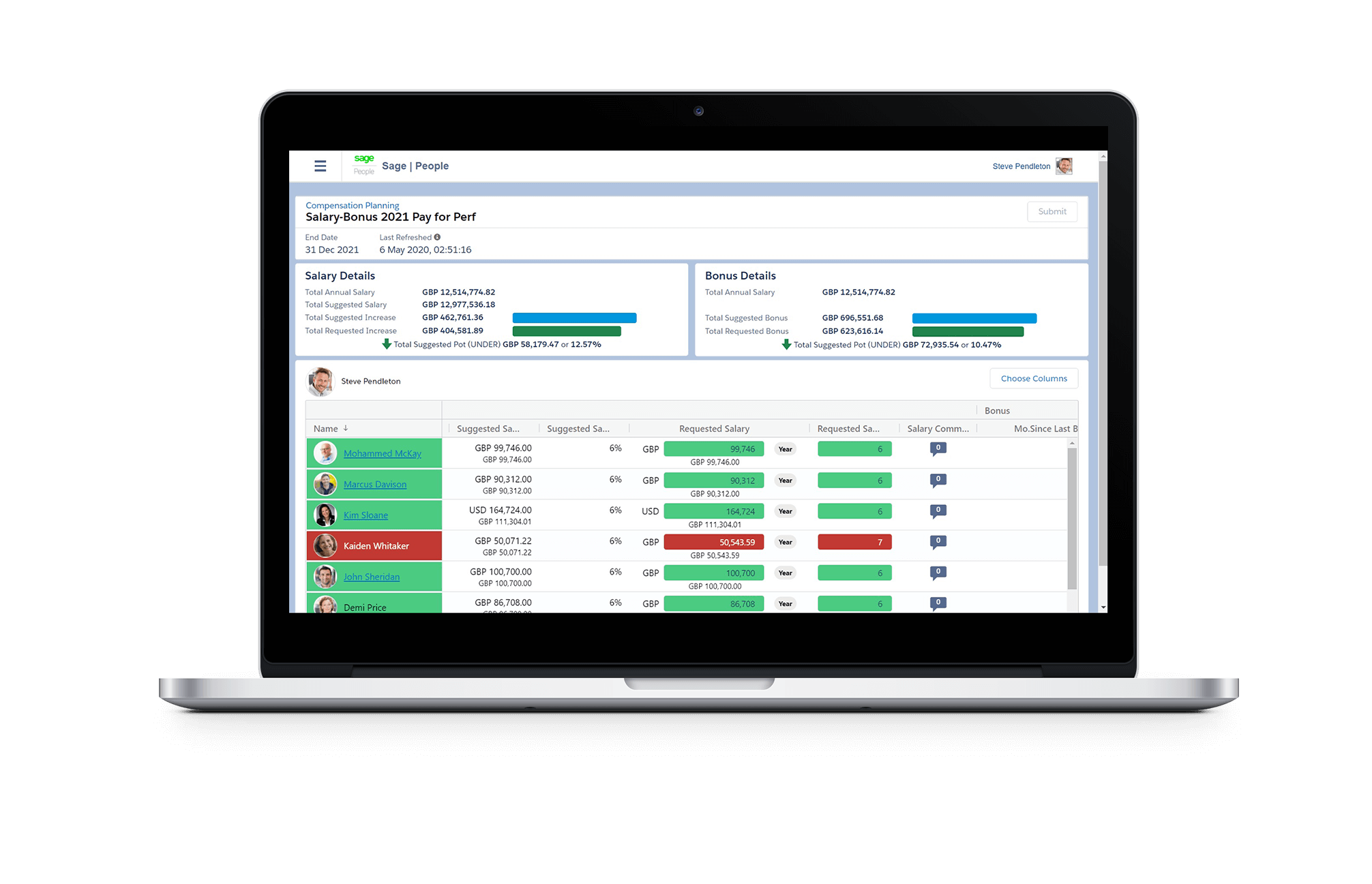 Sage People Capabilities - HRIS & HRMS Software | Sage UK