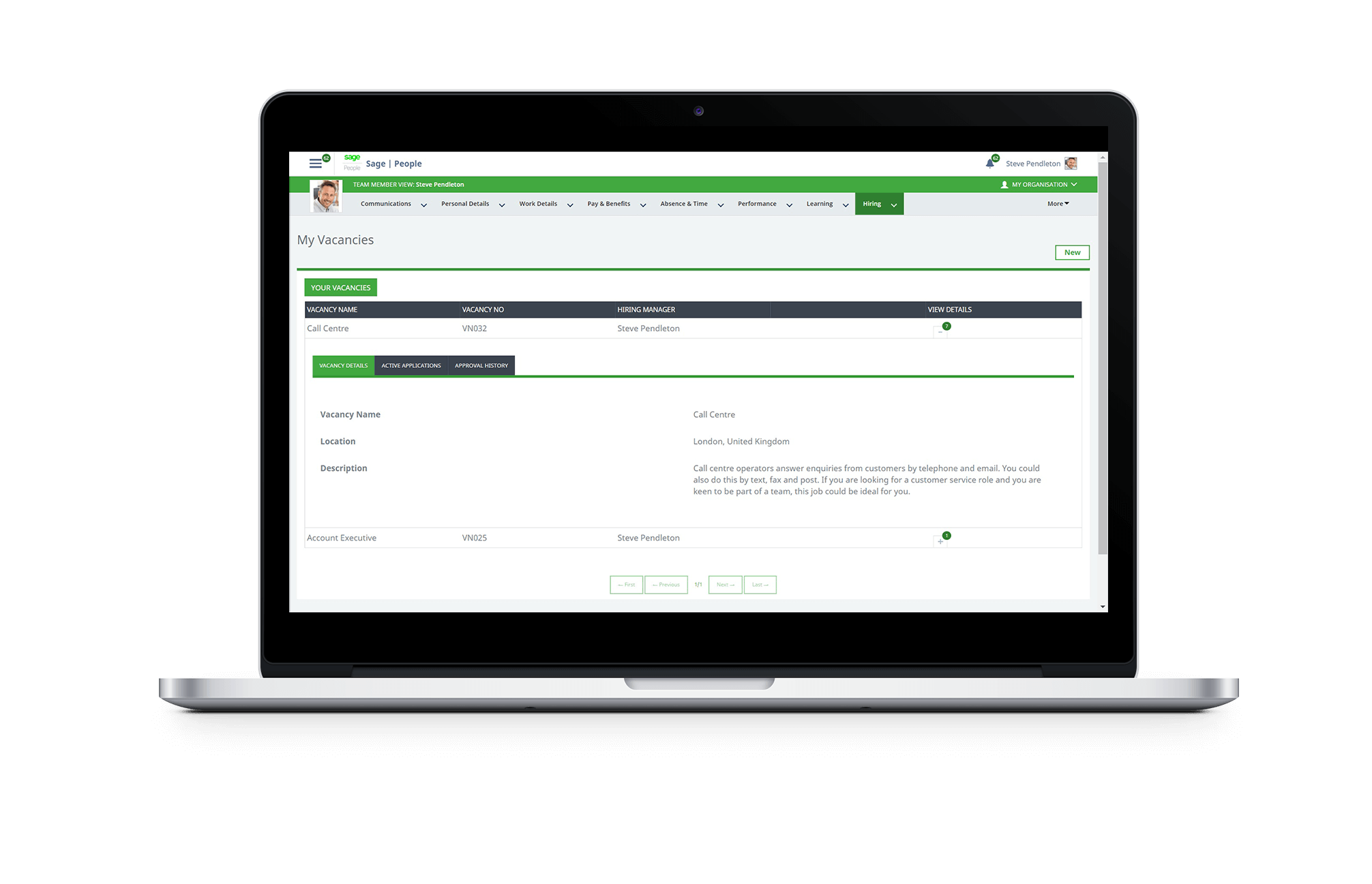 Sage People Talent Acquisition Software - Sage UK