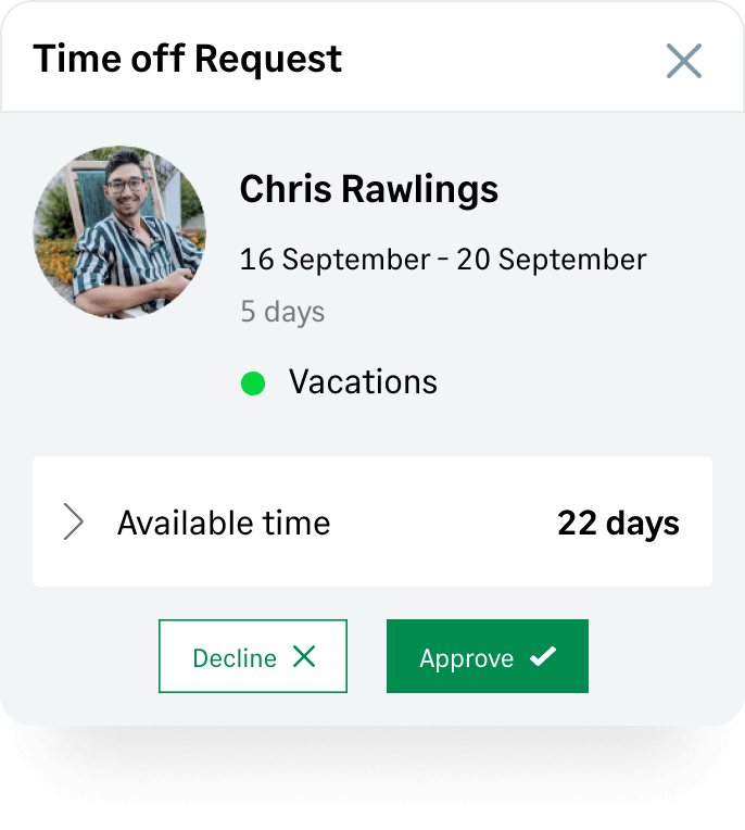 Employee Attendance & Leave Management software | Sage UK