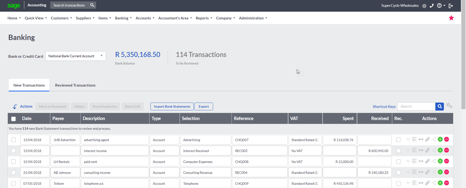 Bank Account Connection - Business Cloud Accounting Software | Sage ...