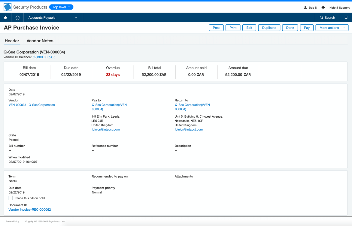 Accounts Payable Workflow Software | Sage Intacct